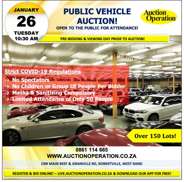 Auction Operation - REPO & FLEET LIVE VEHICLE AUCTION