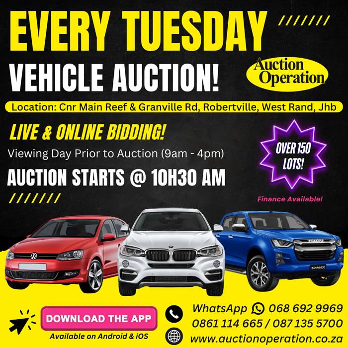 Auction Operation - Live Repo & Fleet Vehicle Auction.
